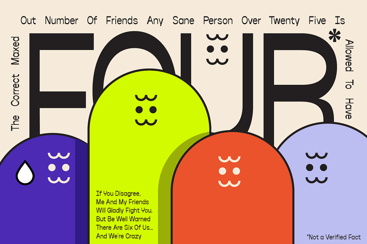 Reverse Contrast font: Mackerel, a Font by That That Creative