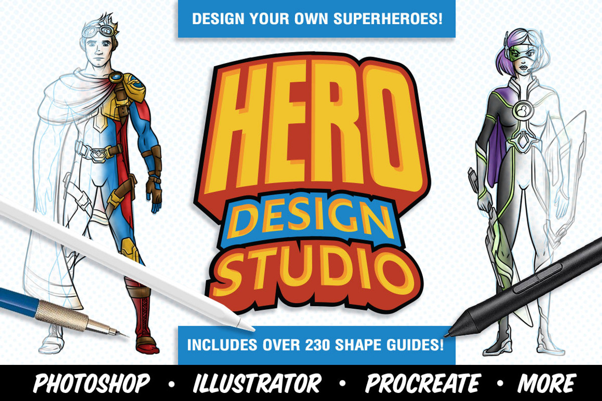 Hero Design Studio, an Illustration by Serkworks Art Labs