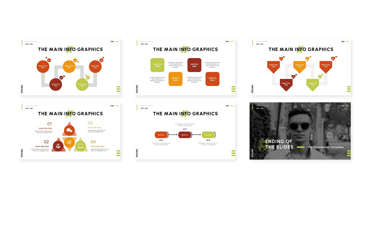 Wear Sunglass - Powerpoint Template, a Presentation Template by AQR Studio
