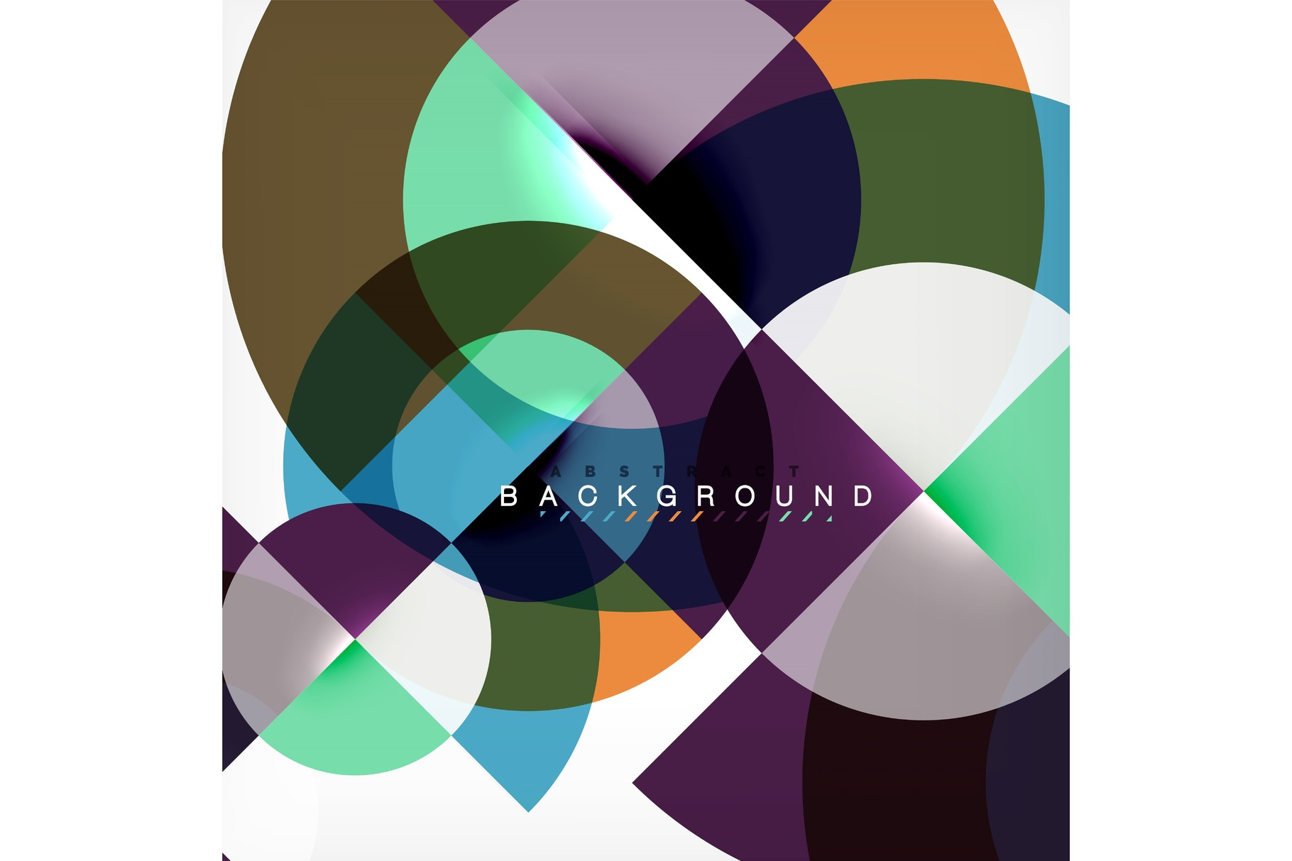 Minimal circle abstract background, a Decorative Illustration by antishock