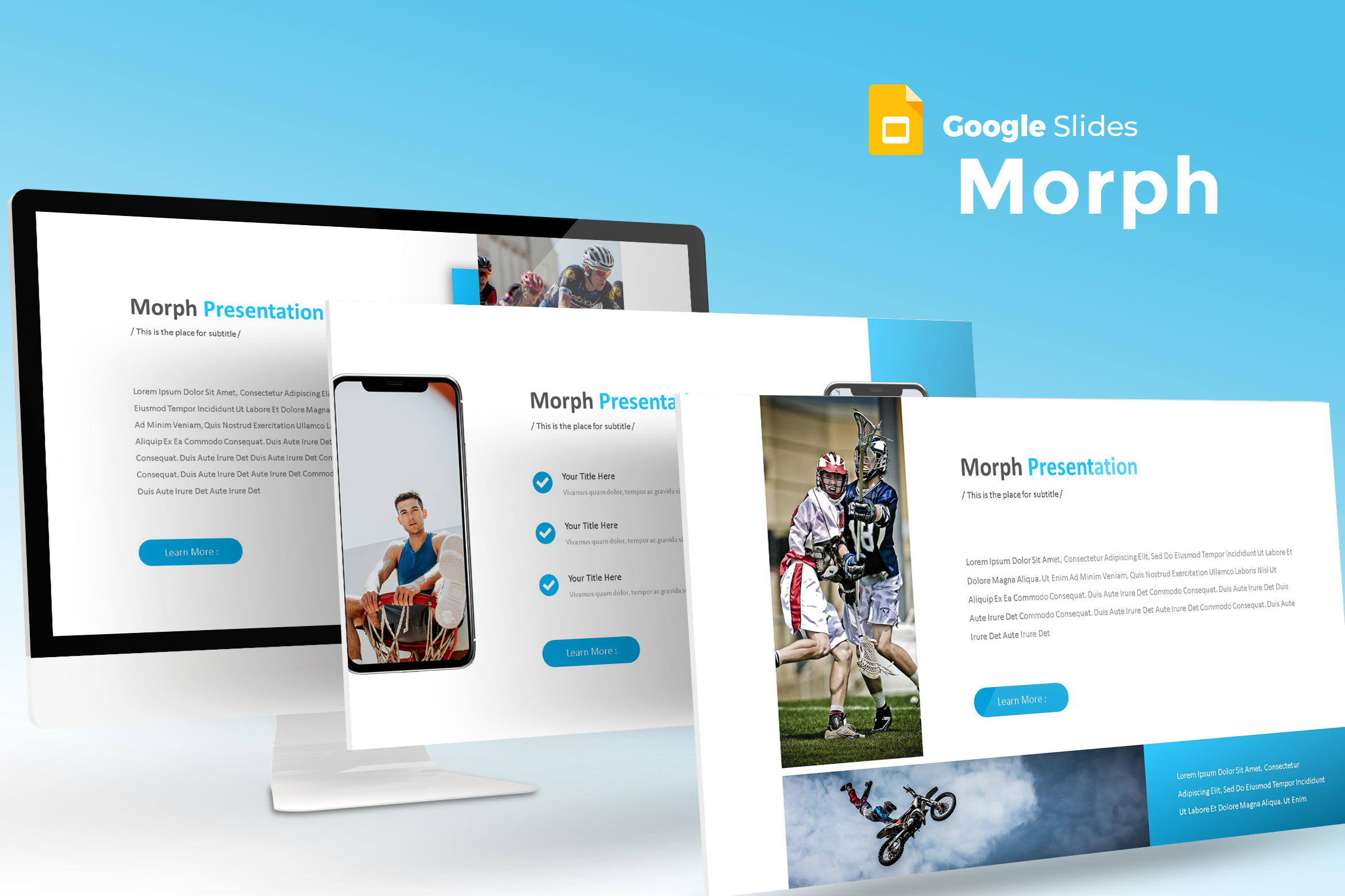 Morph - Google Slides Template, a Presentation Template by AQR Studio ...