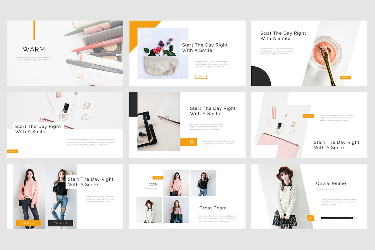 Warm - Google Slides Template, a Presentation Template by StringLabs