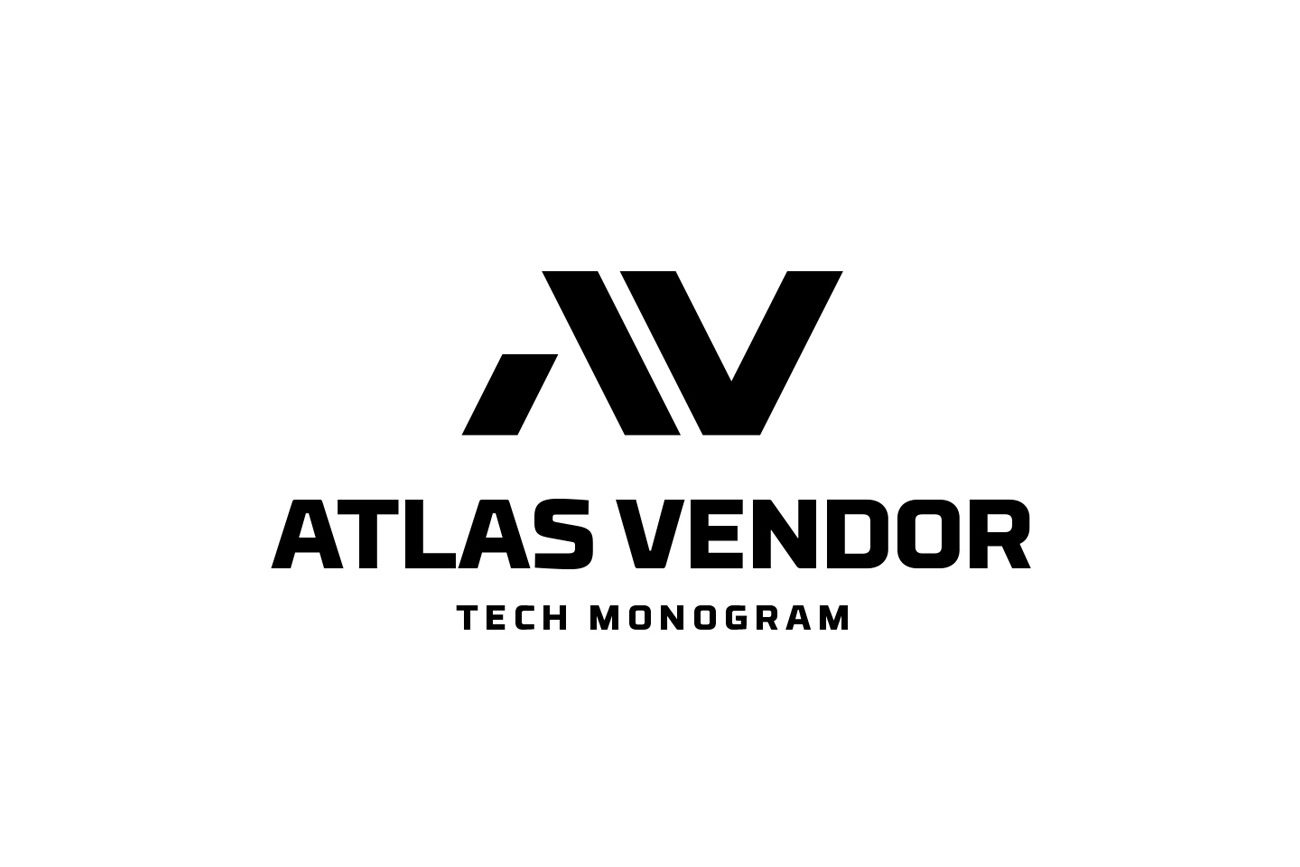 A V Letter Logo AV Monogram Tech, a Branding & Logo Template by ...