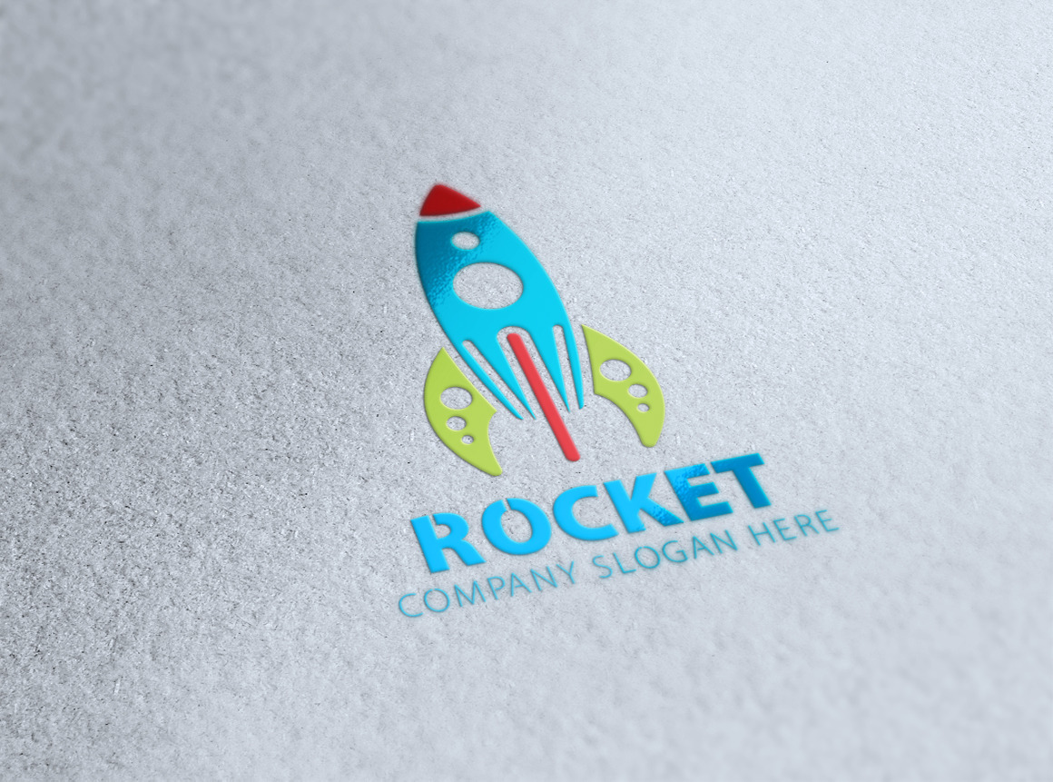 Rocket Logo, a Branding & Logo Template by essegraphic
