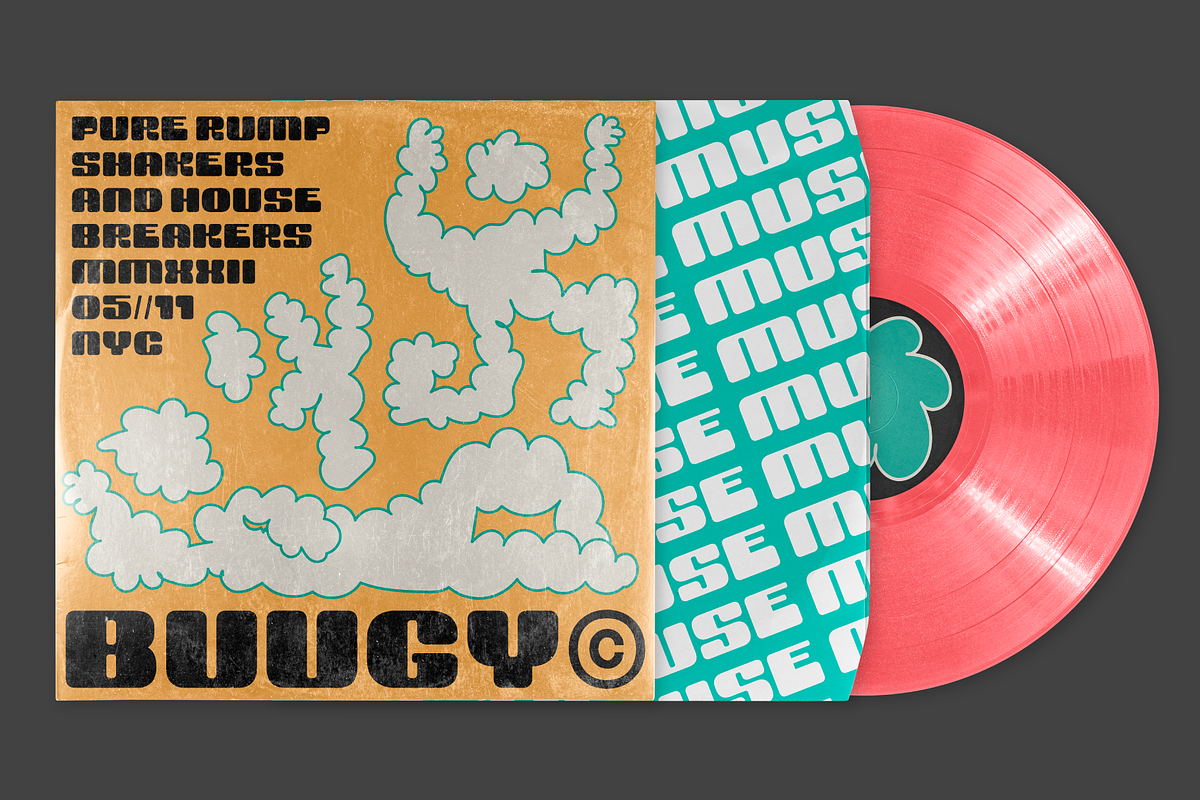 Yerk Y2K Font in 3 Styles, a Font by That That Creative