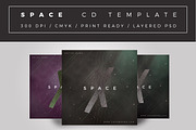 Space Cd Cover Template, a Templates & Theme by quArexDesign