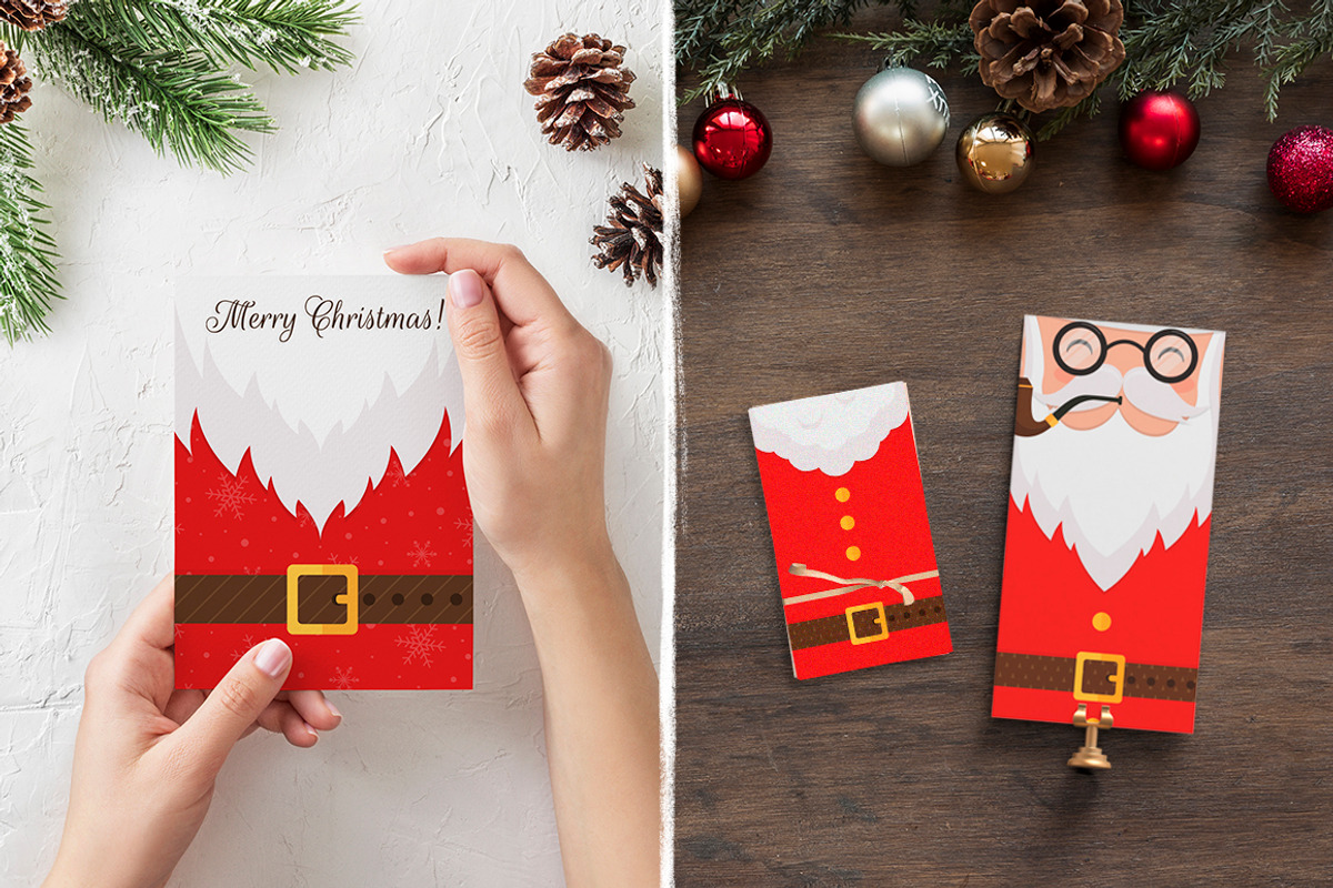 Santa Claus tags and cards, an Object Graphic by DariSmartArt