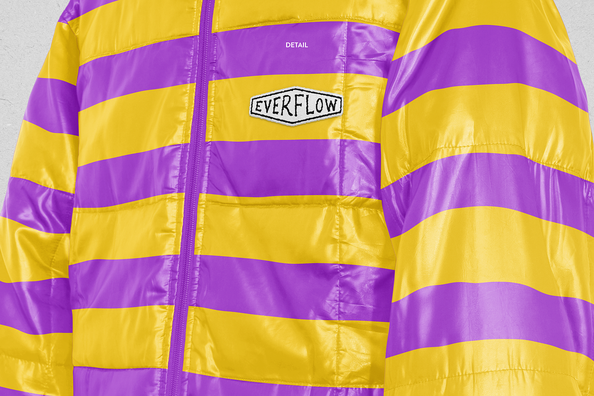 Realistic Puffer Jacket Mockup, a Hoody Mockup by Uncentrifuged Pressure