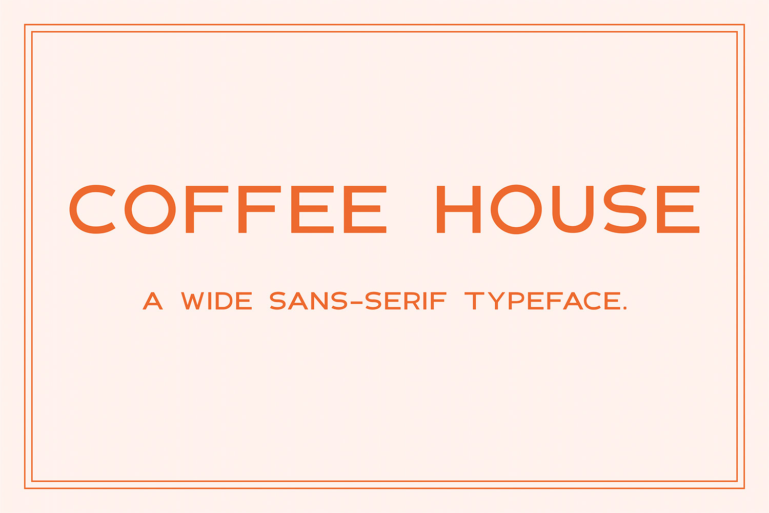 Coffee House - Retro-Inspired Font