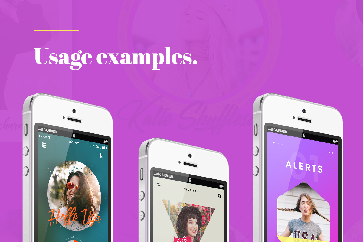 30 Profile / Avatar Photo Designs, a Mask Mockup by eppearance