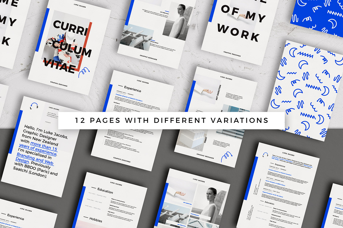 Personal Branding Resume, a Resume Template by Maison Octave