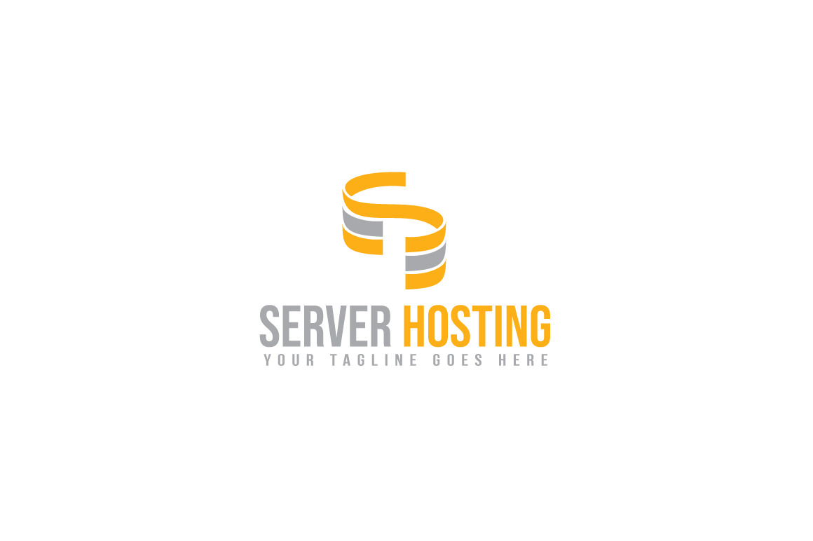 Server Hosting Logo Template, a Branding & Logo Template by Logo20