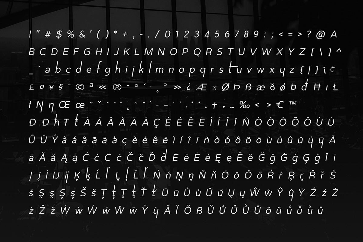 Oakley Minimal Typeface, a Sans Serif Font by Webhance Studio