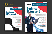 IT Support Flyer Template, a Flyer Template by Saphari