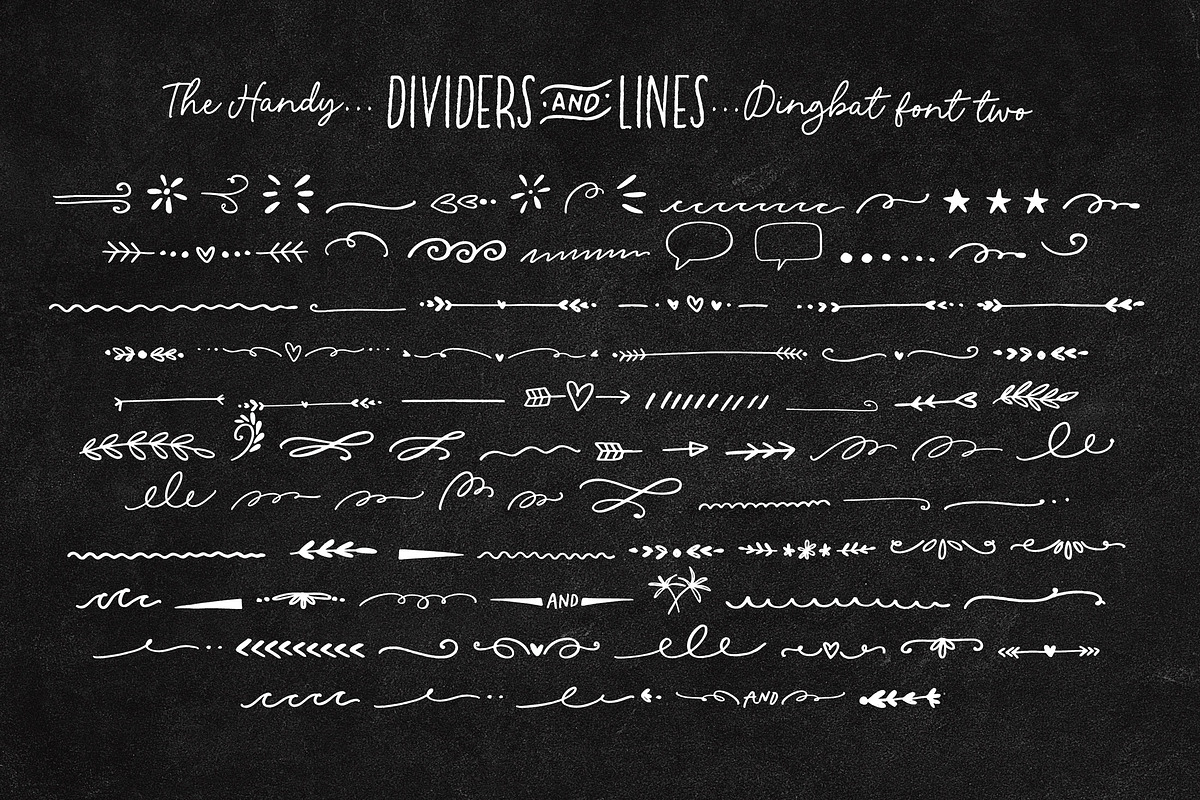 The Perfect Match Fonts and Dings, a Font by Nicky Laatz