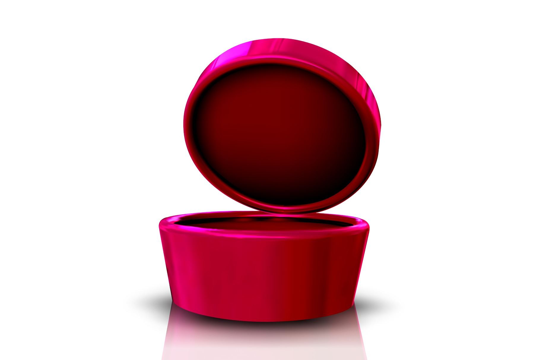 Glossy Colorful Empty Round Red | Graphic Objects ~ Creative Market