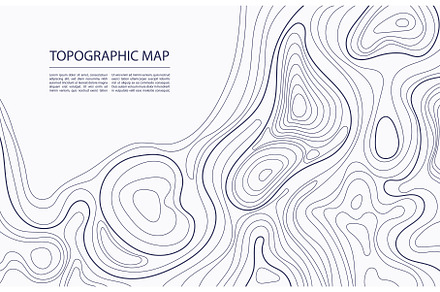 Mars Topographic Vector Map | Creative Market