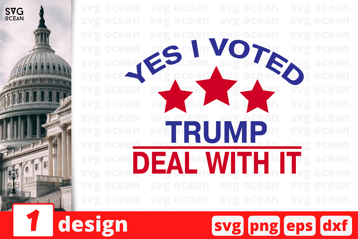 Trump SVG Bundle, an Illustration by svgocean
