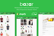 Bazar Fashion Clothing Shopify Theme, a Shopify Template by ThemeTidy ...