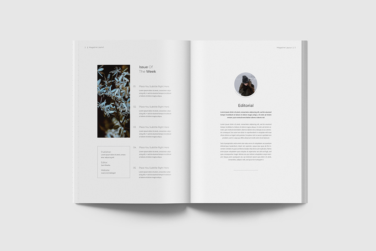 Anchor Magazine, a Magazine Template by MA-KING_ART