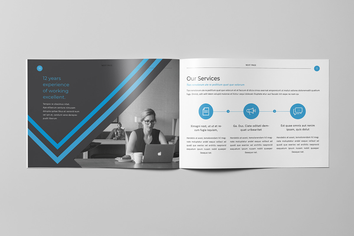 A5 Brochure, a Brochure Template by Brochure-Market