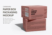 Cardboard Box Mock up Under Daylight, a Packaging Mockup by Ram Studio