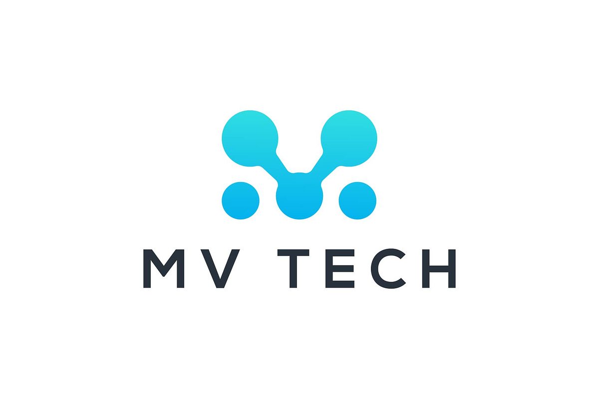 M or MV Tech Logo, a Branding & Logo Template by FransiskaDesign ...