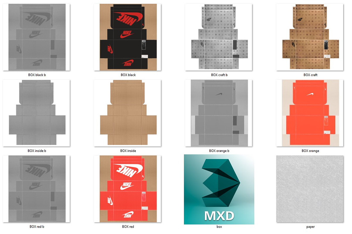 Shoe box 3D model, an Object 3D Model by mrGarret