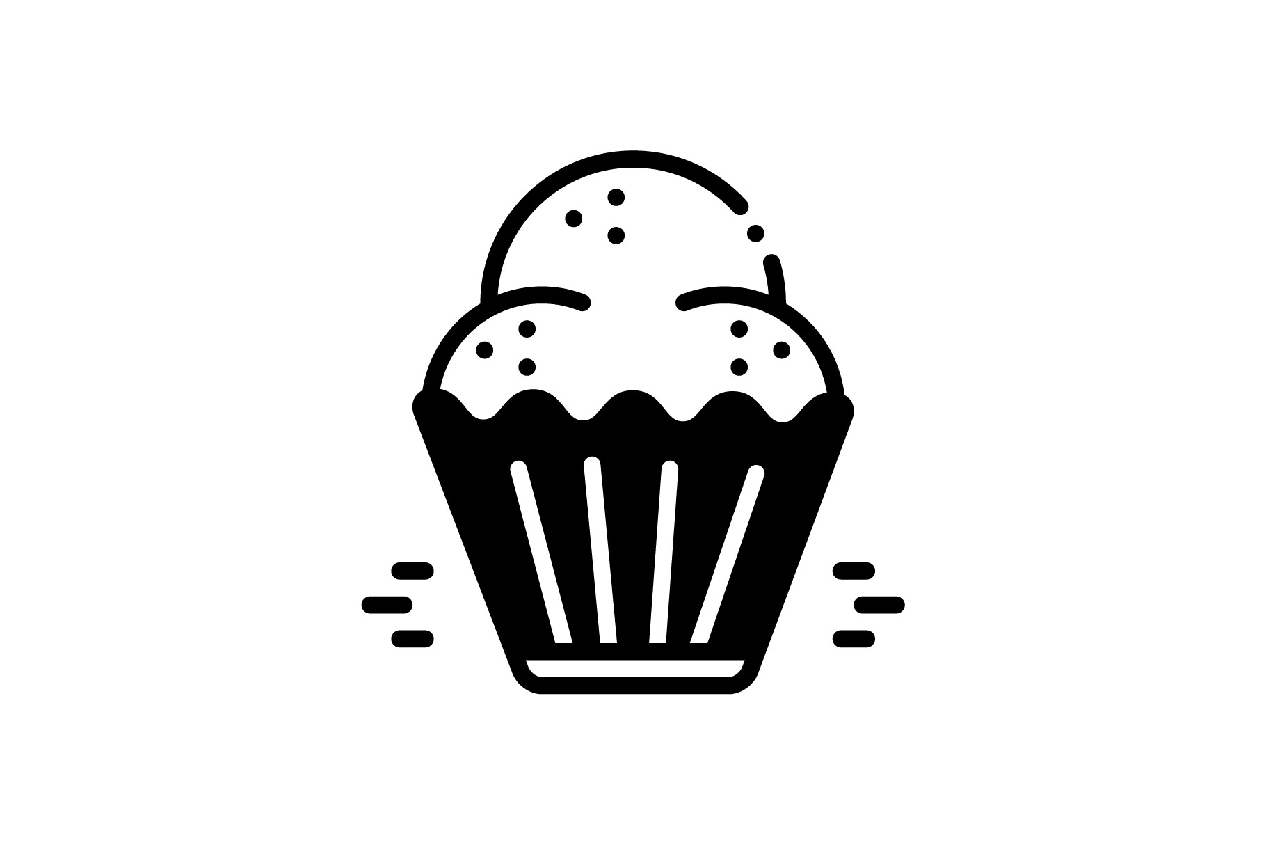 Cupcake cake icon, an Icon by Creative priyanka