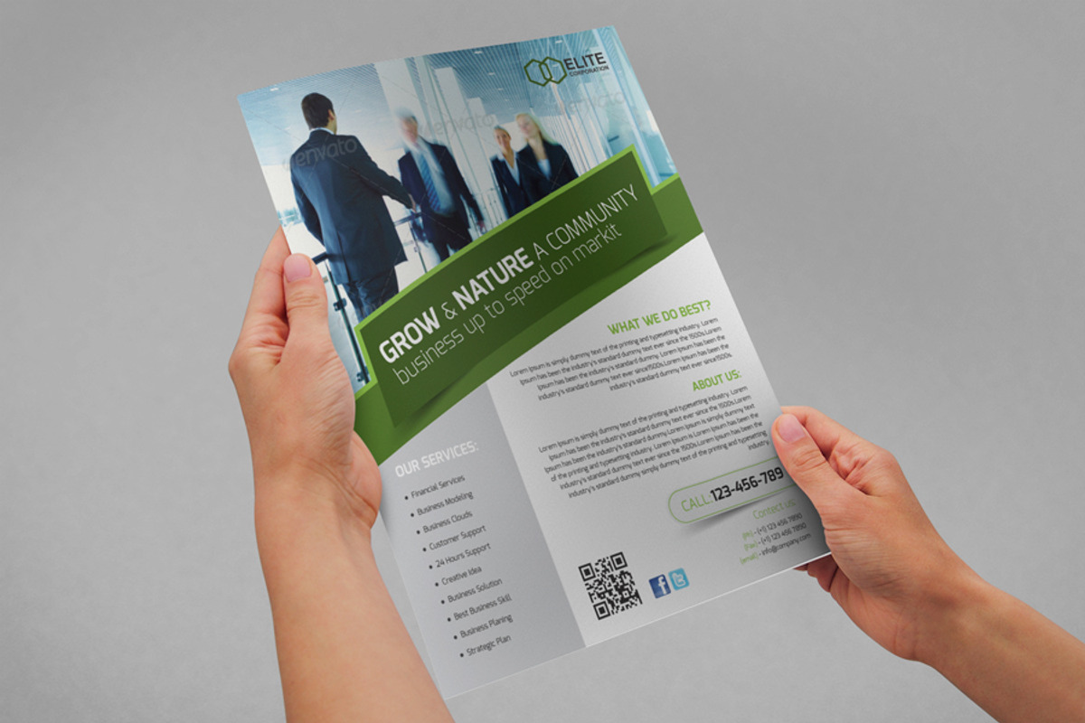 Flyer 22, a Flyer Template by Design'sTRIBE