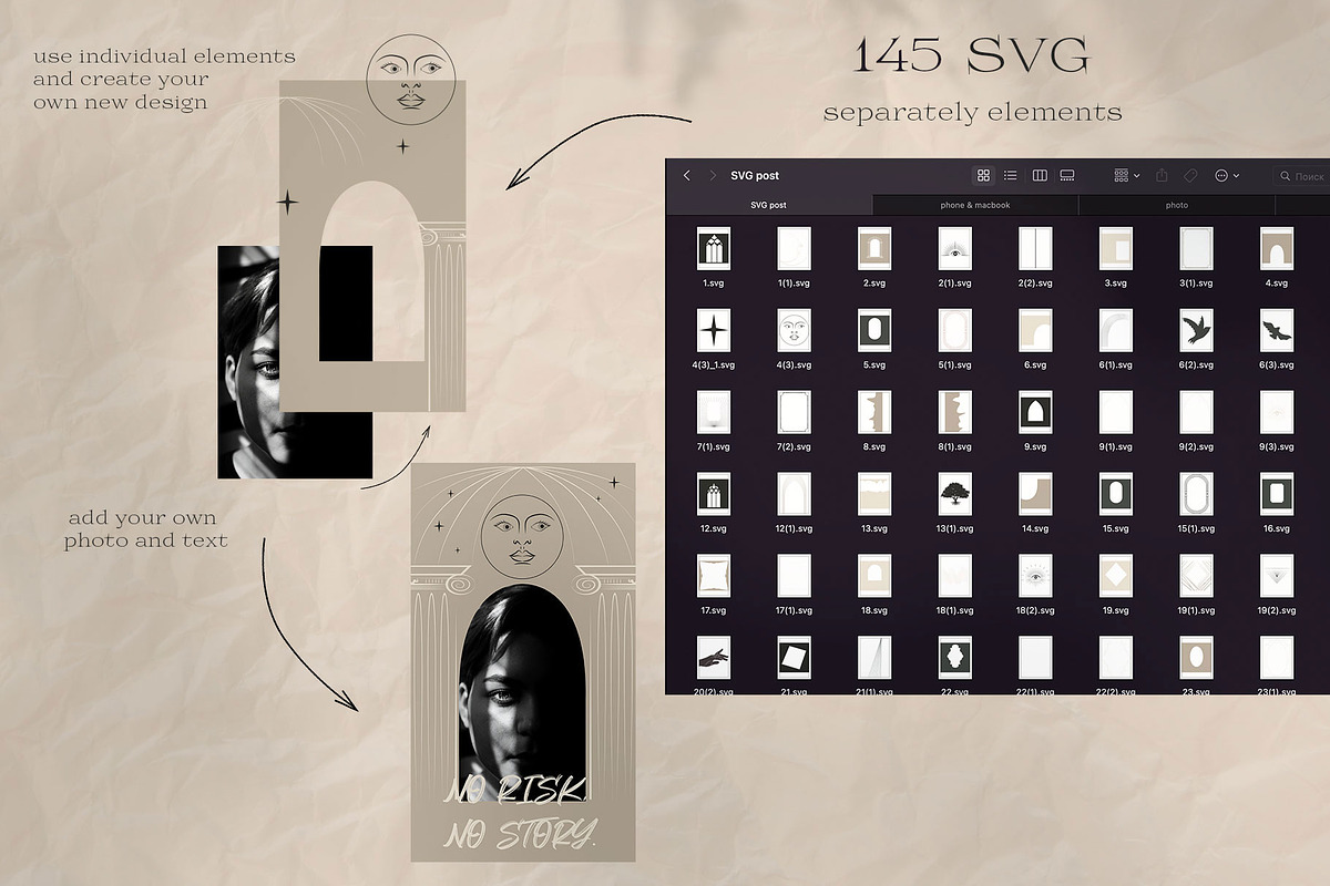 Gothic Aesthetic Instagram Template