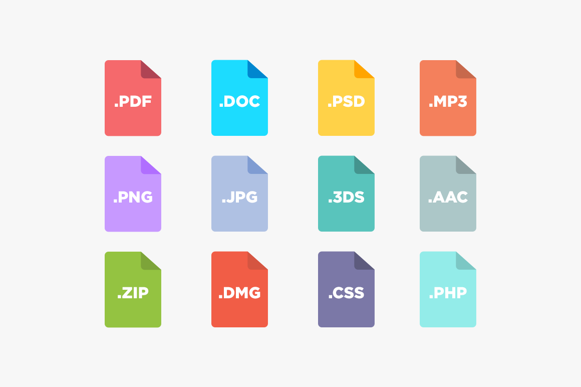 File Type Icons, an Icon by ideation co.