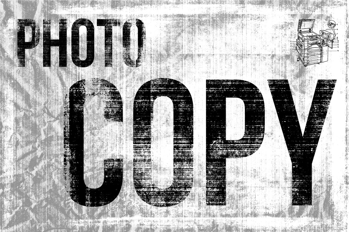 Photocopy - Dry Toner Textures, a Texture Graphic by Offset