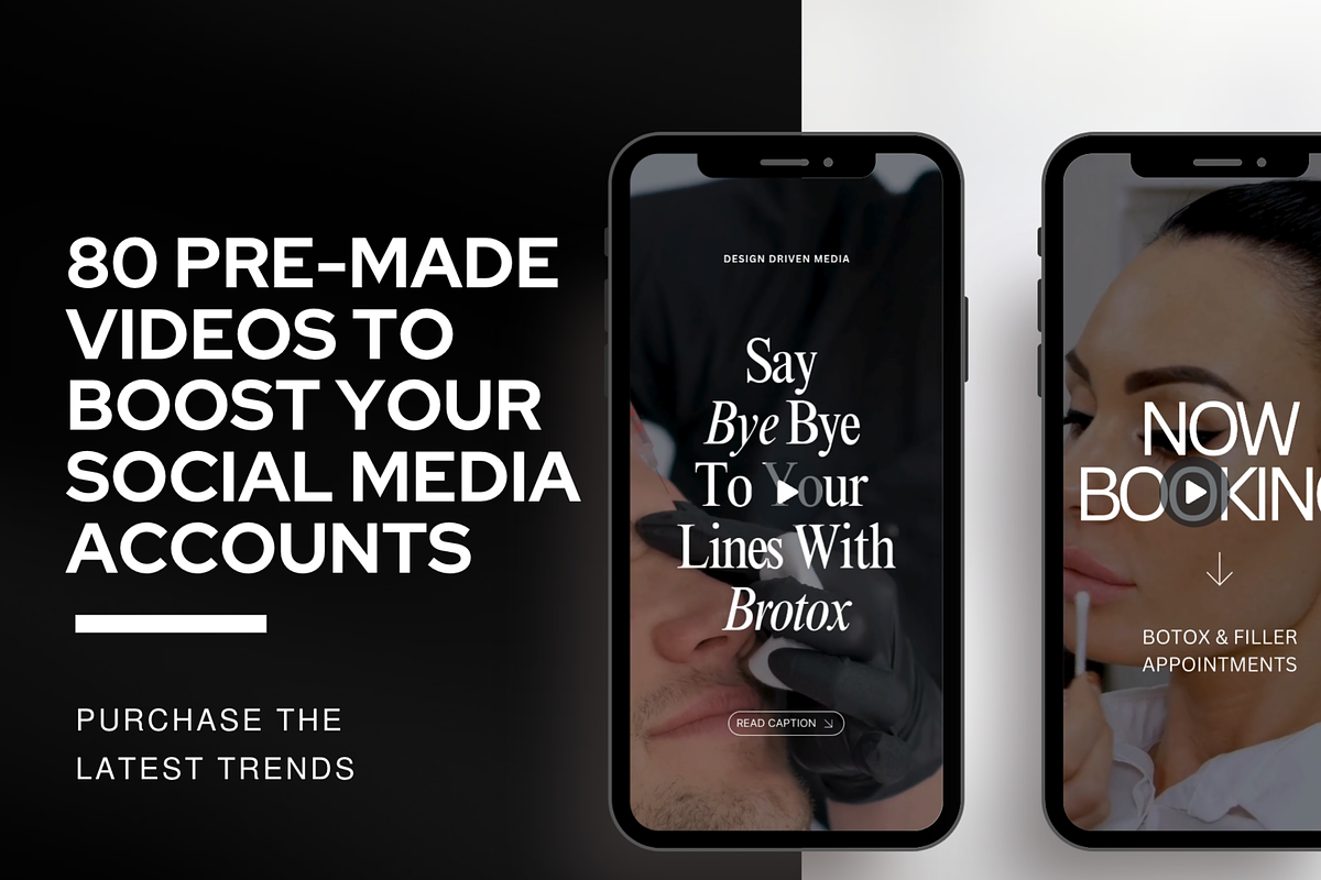 Luxury Botox Filler Instagram Reels | Creative Market