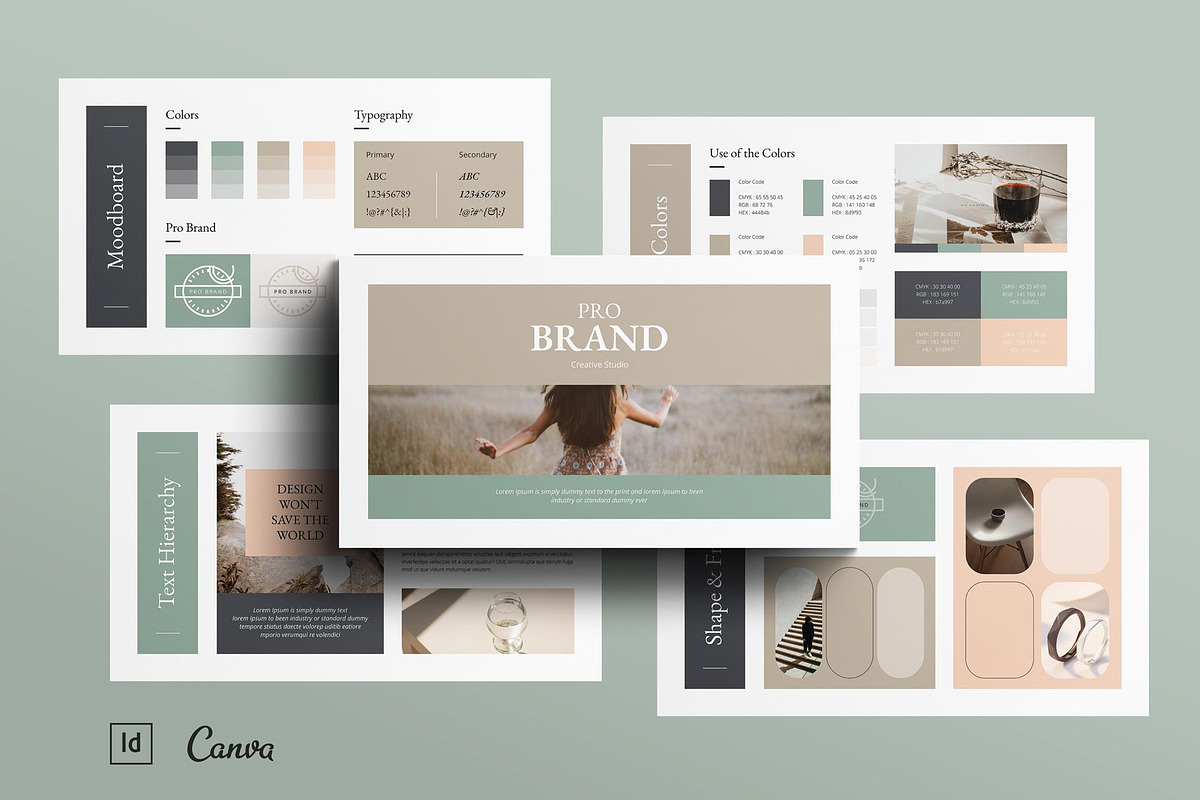 Brand Sheets Presentation Template, a Presentation Template by ...