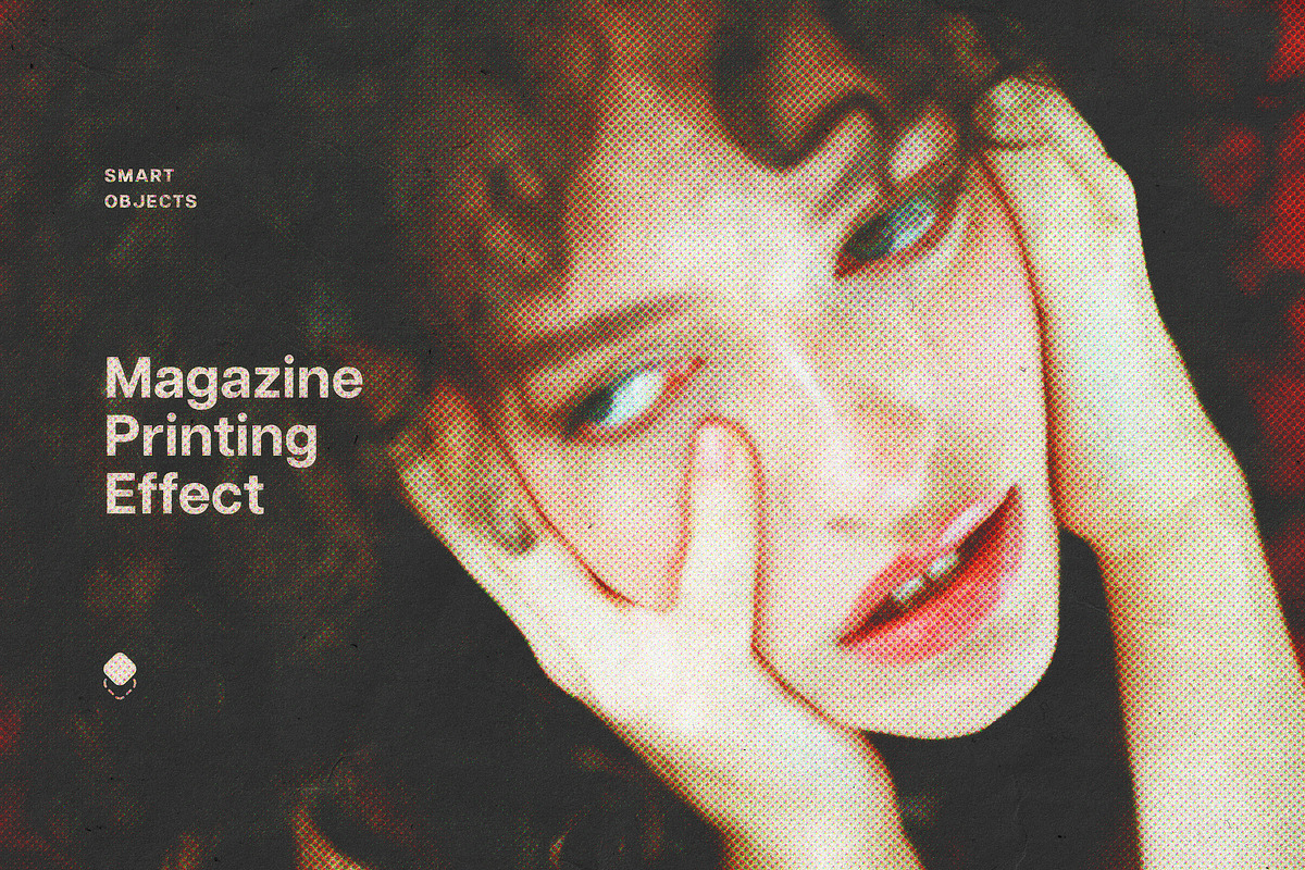 Magazine Print Photo Effect, a Layer Style Add-On by Design Squad