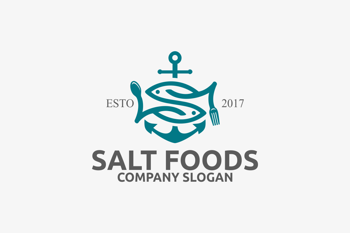 Salt Foods, a Branding & Logo Template by Brandlogo