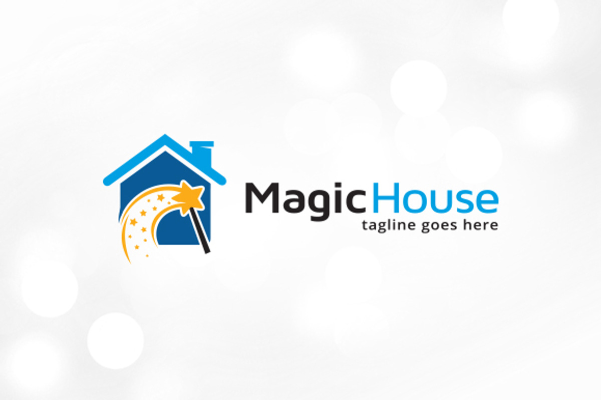 Magic House Logo Template Design, a Branding & Logo Template by ...