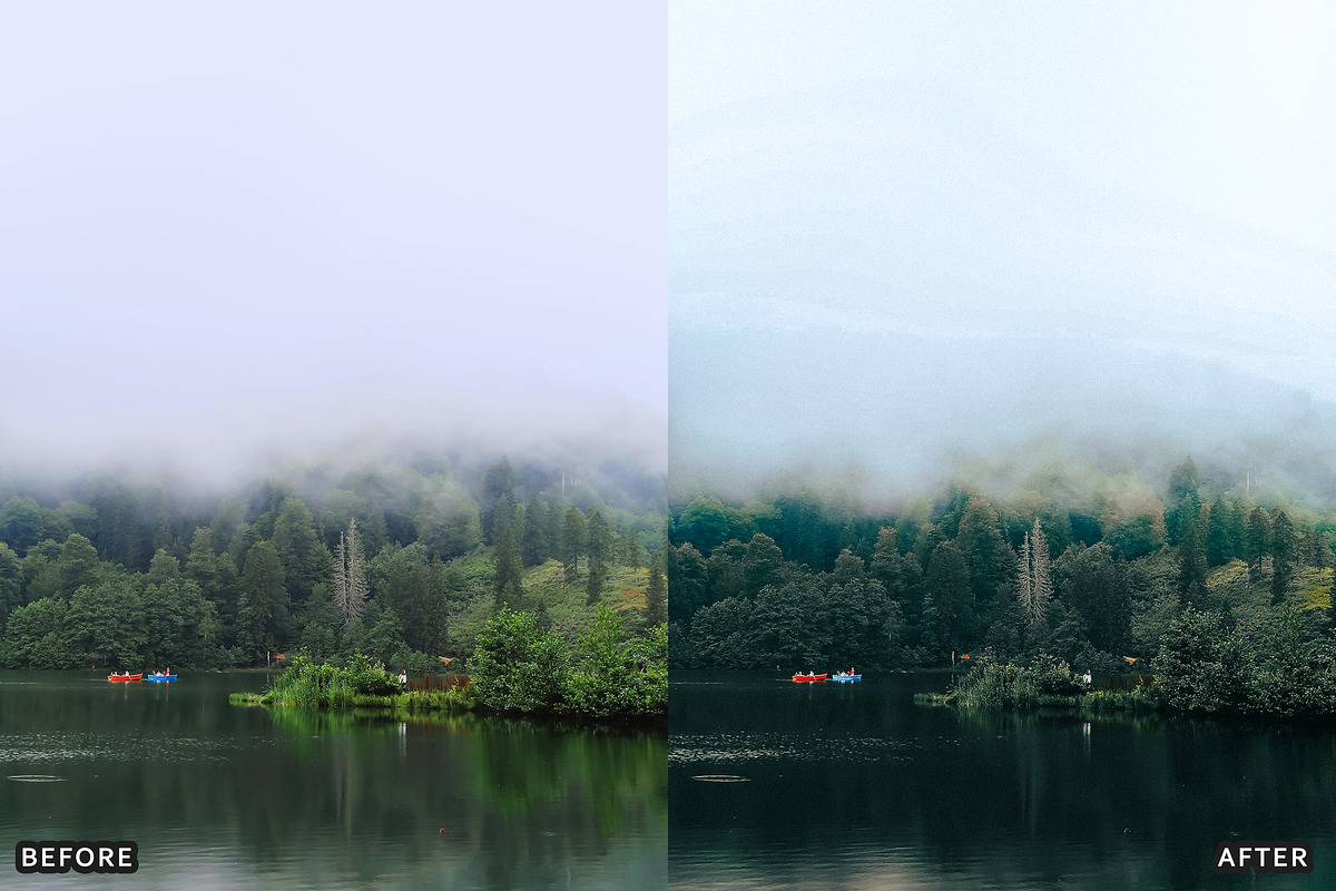 AI-Optimized Film Cinematic Landscape Nature Lightroom Presets
