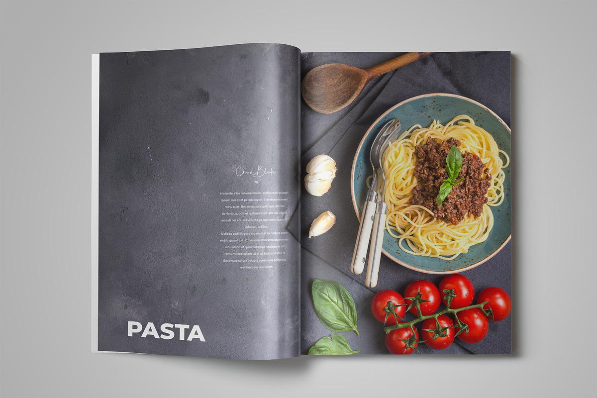 Cookbook / Recipe Book, a Templates & Theme by StockInDesign