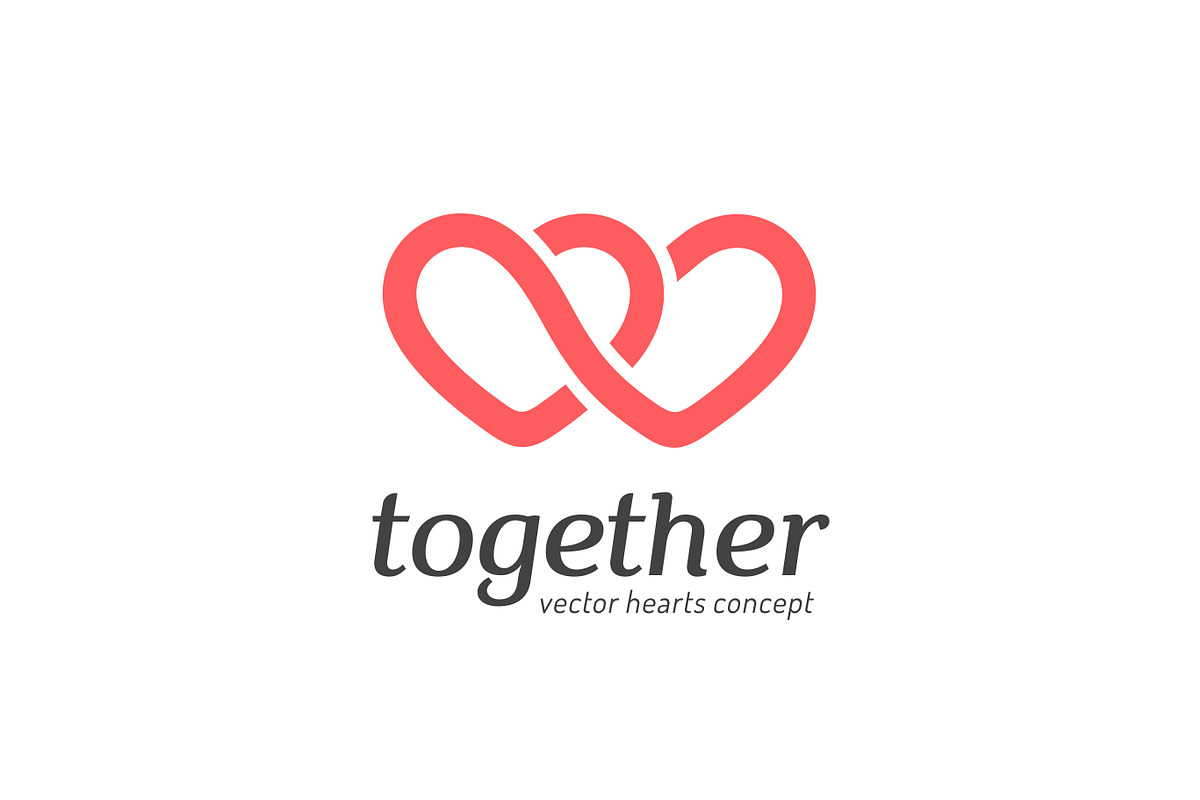 Together Logo, a Branding & Logo Template by IKarGraphics