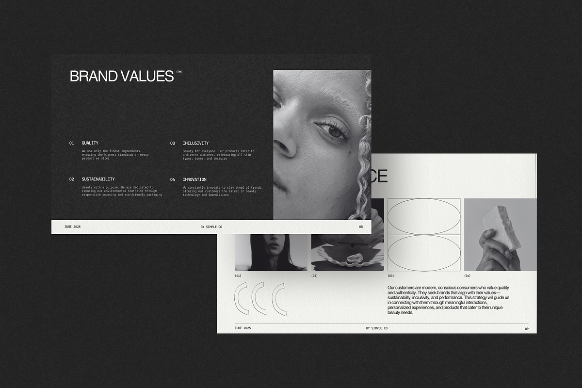 OURA | BEAUTY BRAND STRATEGY, a Presentation Template by Simple có