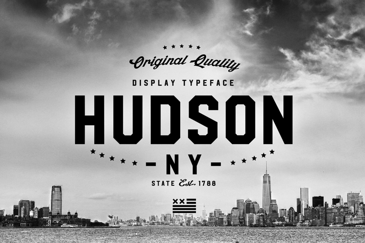 HUDSON NY FAMILY, a Slab Serif Font by Arkitype