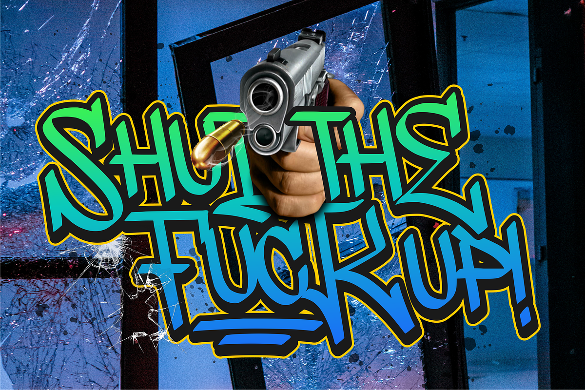 Morfem A Graffiti Tagging Font