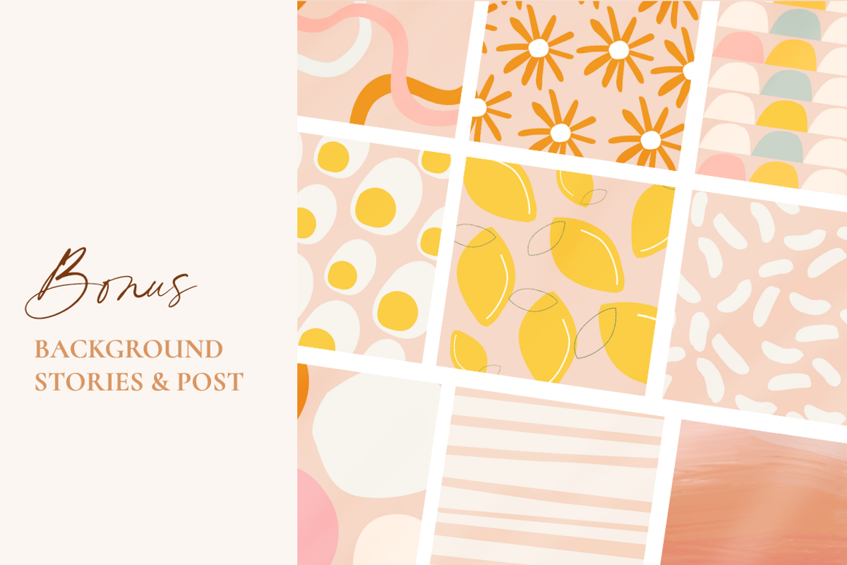 +130 Rainbow collection in Canva, a Social Media Template by Kristina&Co