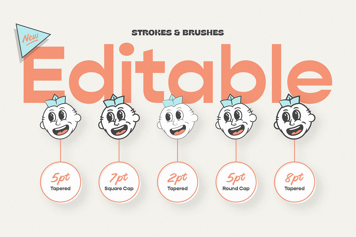 Mascot Maker v2.0: Vector Toolkit, a Person Illustration by Staple.