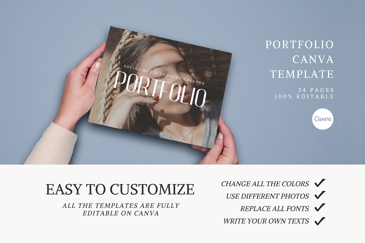 PORTFOLIO CANVA TEMPLATE
