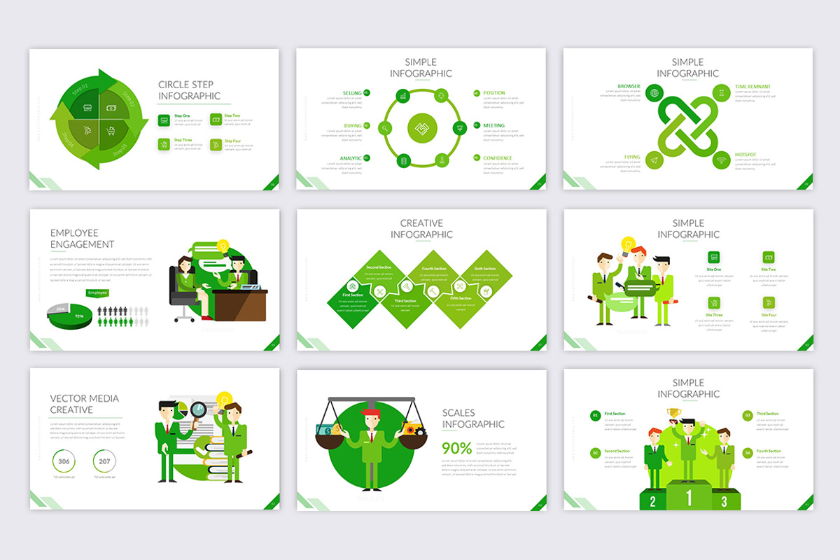 Inspiring Powerpoint Template, a Presentation Template by RRGraph