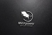 Max Power Logo Template, a Branding & Logo Template by GladicMonster