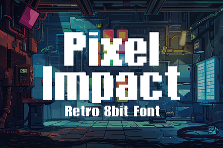 Smooth pixel font | Creative Market